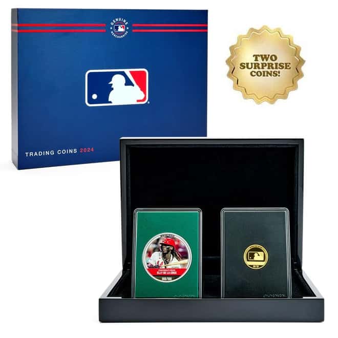 2024 Major League Baseball® MLB Trading Coins Mystery Sealed Set