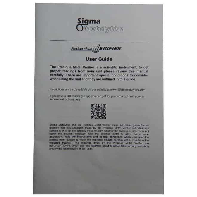 Sigma Metalytics Metals Verifier w/3 Wands | Bullion Exchanges