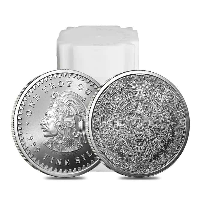 1 oz Silver Aztec Calendar Round | Bullion Exchanges