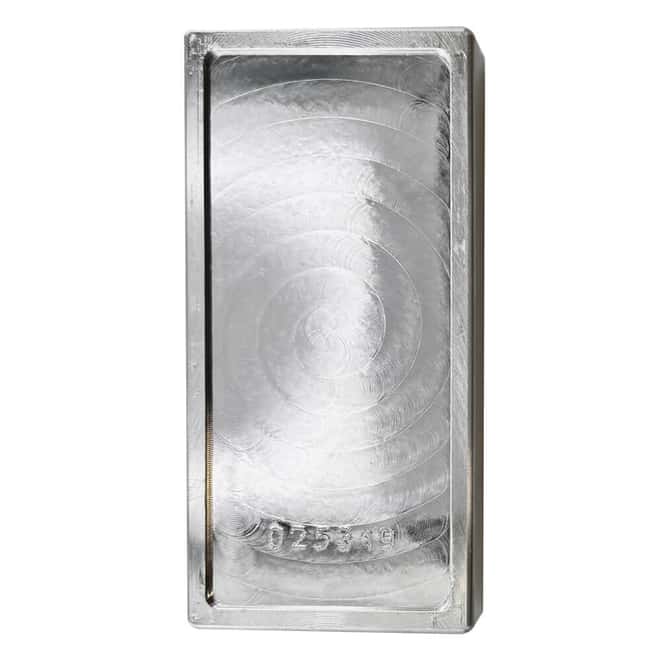 Old Design - 100 oz Academy Stackable Silver Bar (w/Motto)