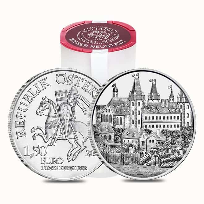 2019 1 oz Austrian Silver Vienna 825th Ann | Bullion Exchanges