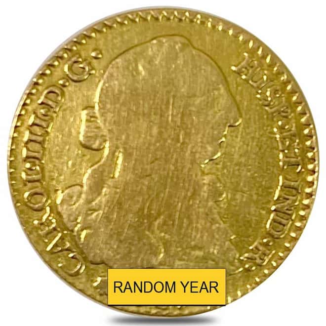 Spain 1 Escudo Gold Coin Cleaned Random Year | Bullion Exchanges