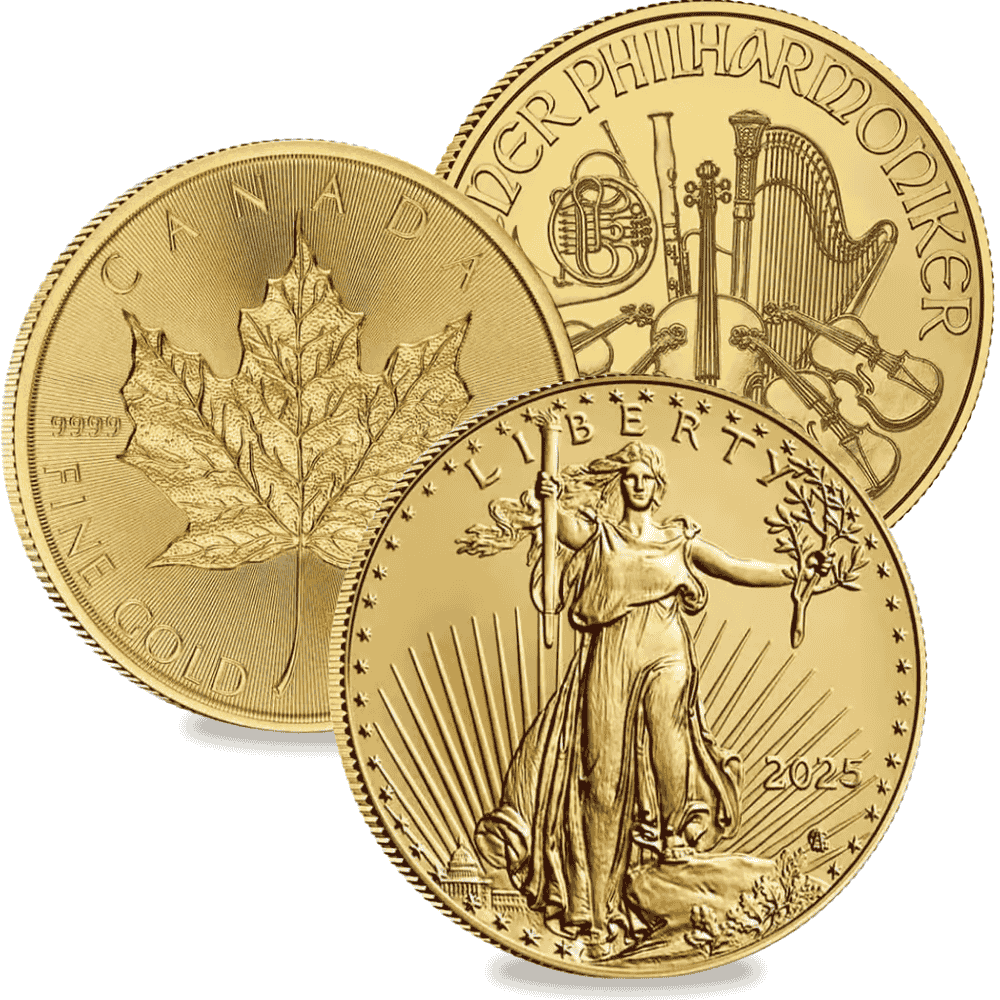 1 oz Gold Coins | Buy Gold Coins Online