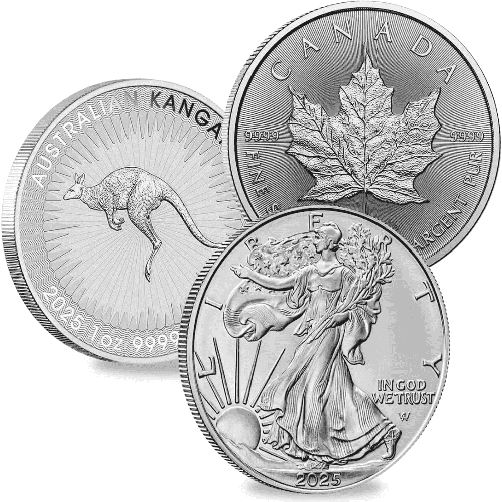 1 oz Silver Coins | Buy Silver Online | Bullion Exchanges