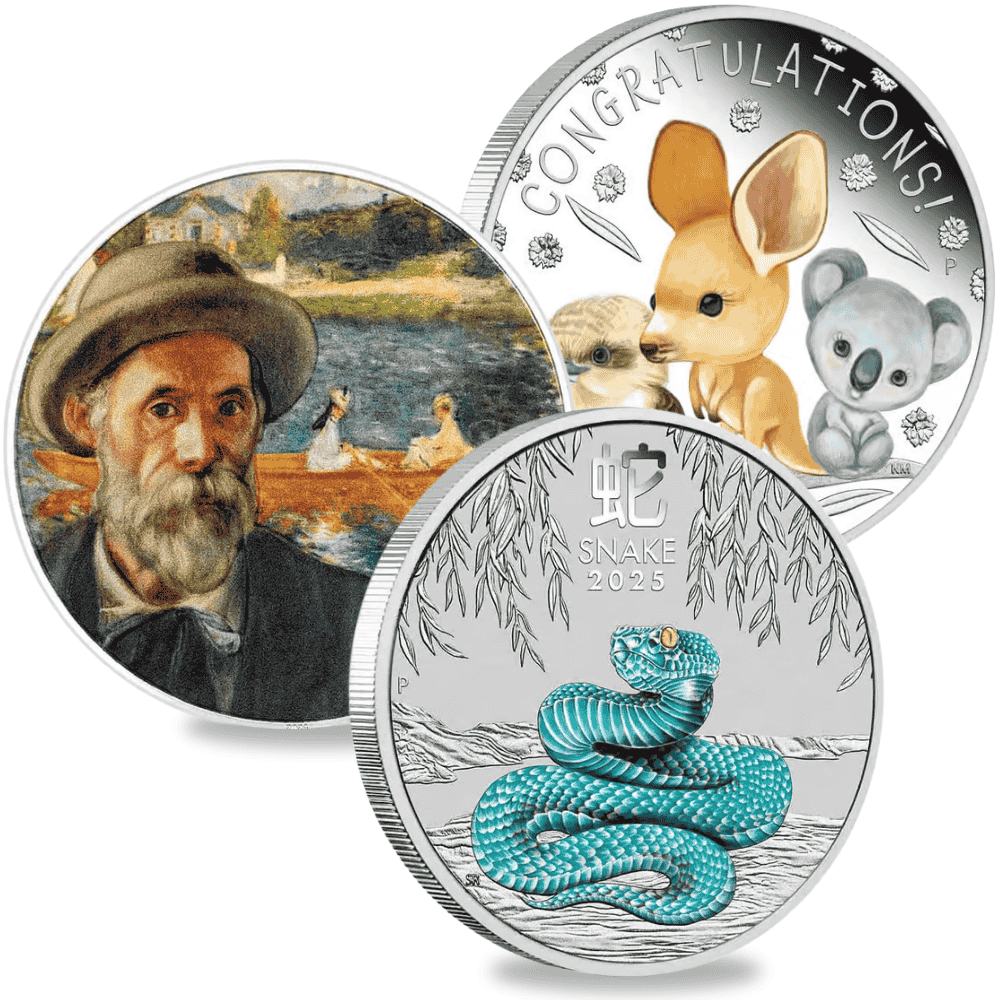 Colorized Silver Coins - Bullion Exchanges