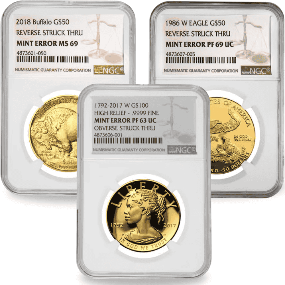Gold Mint Error Coins | Bullion Exchanges