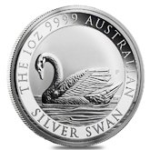 Perth Mint Silver Swan coins - Bullion Exchanges