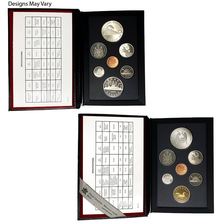Canada Silver Proof 7-Coin Set (w/Box & COA) | Bullion Exchanges