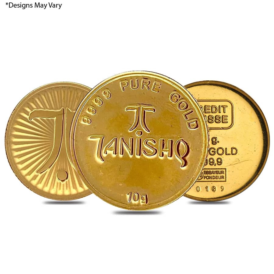 10 gram Generic Gold Round .999+ Fine (Secondary Market)