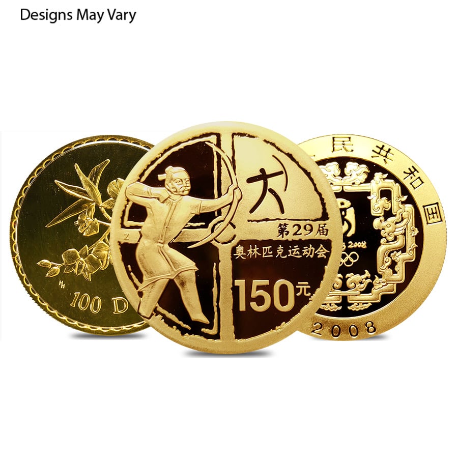 1/3 oz Gold Coin Random Mint .999+ Fine BU / Proof