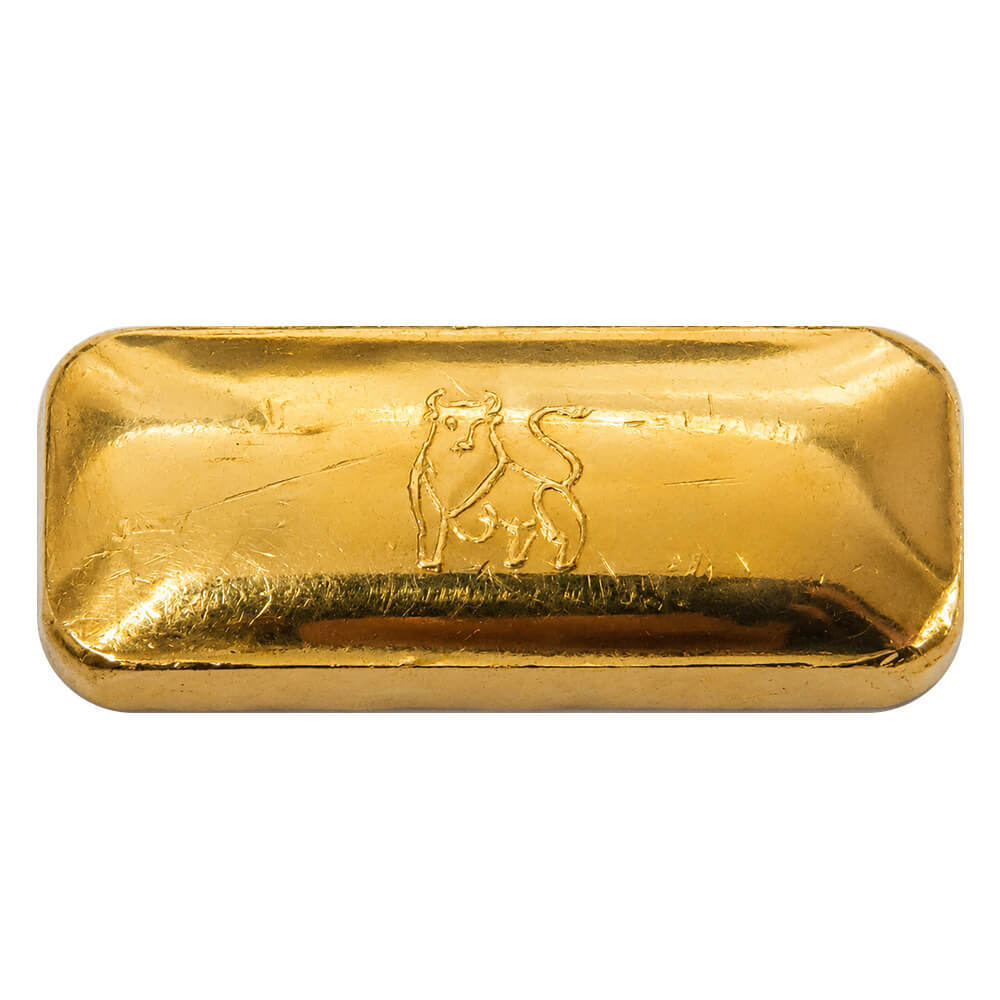 1 oz Merrill Lynch Gold Bar Struck Variation .9999 Fine