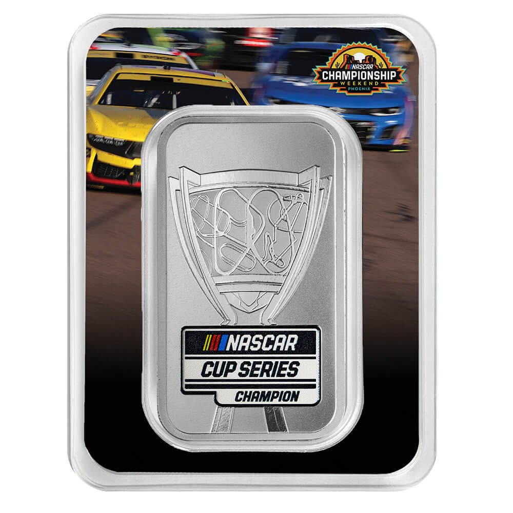 2025 1 oz NASCAR Cup Series Phoenix Silver Bar .999 (in TEP)