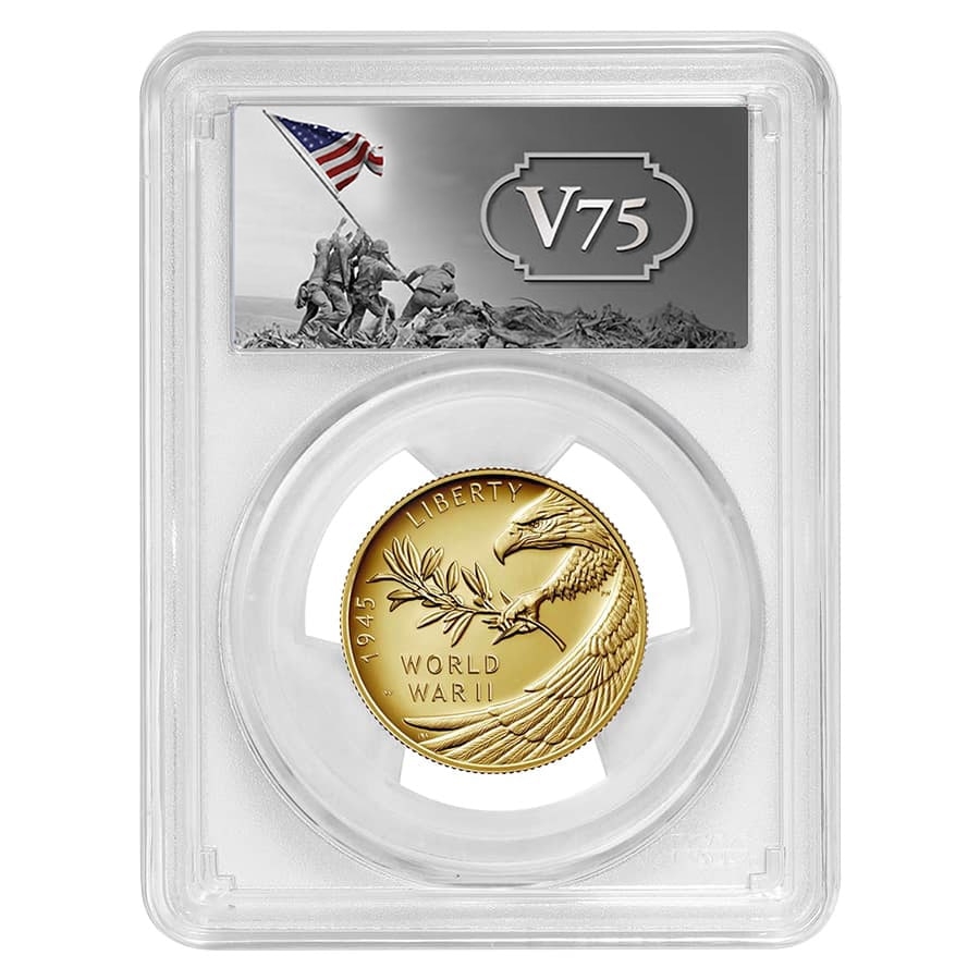 2020-W 1/2 oz WWII Gold PCGS PF 69 FS Iwo Jima|Bullion Exchanges