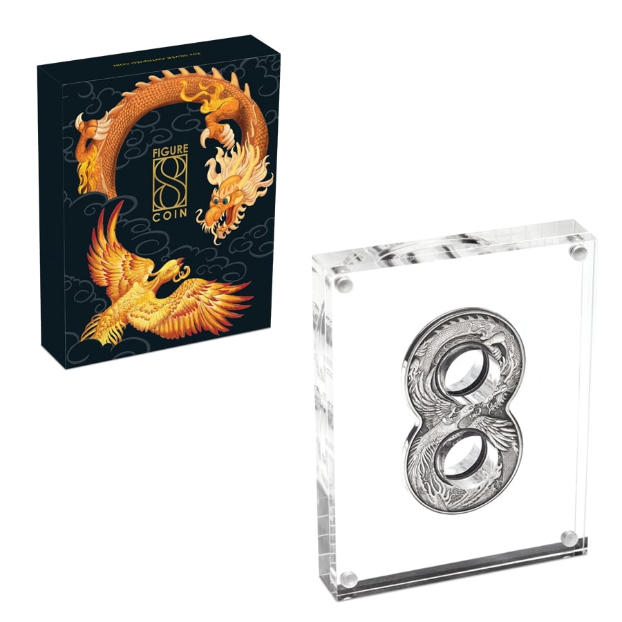 2020 Silver Figure Eight Dragon and Phoenix | Bullion Exchanges