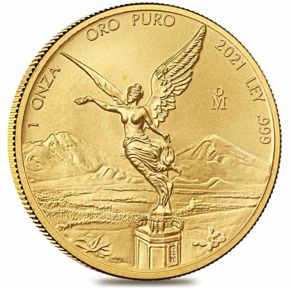 2021 1 oz Mexican Libertad Gold Coin BU (Mexican Mint)