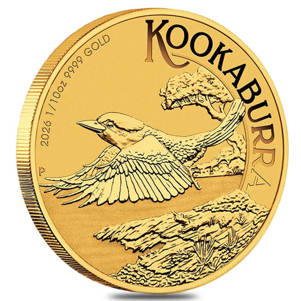 2026 1/10 oz Gold Australian Kookaburra Perth Mint Coin