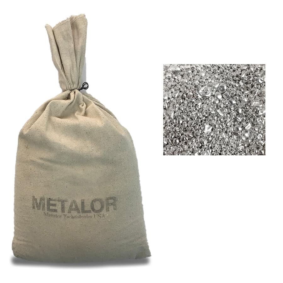 500 oz Bag Metalor Casting Silver Grain Shot | Bullion Exchanges