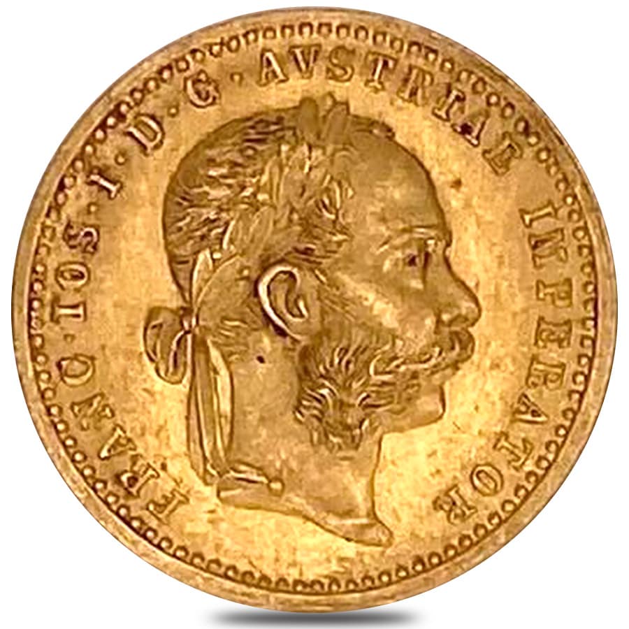 1872-1914 Austrian Gold 1 Ducat Avg Circ (Random Year)