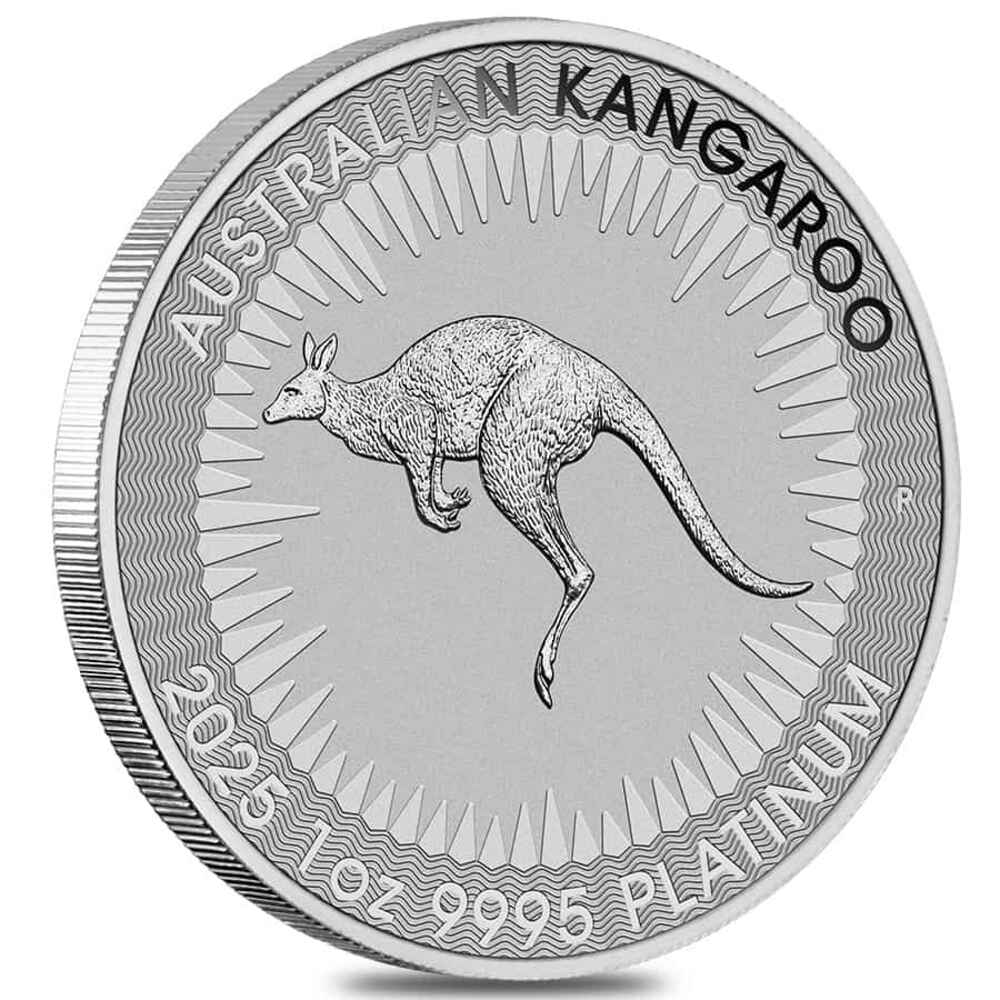 2025 1 oz Australian Platinum Kangaroo Perth Mint BU