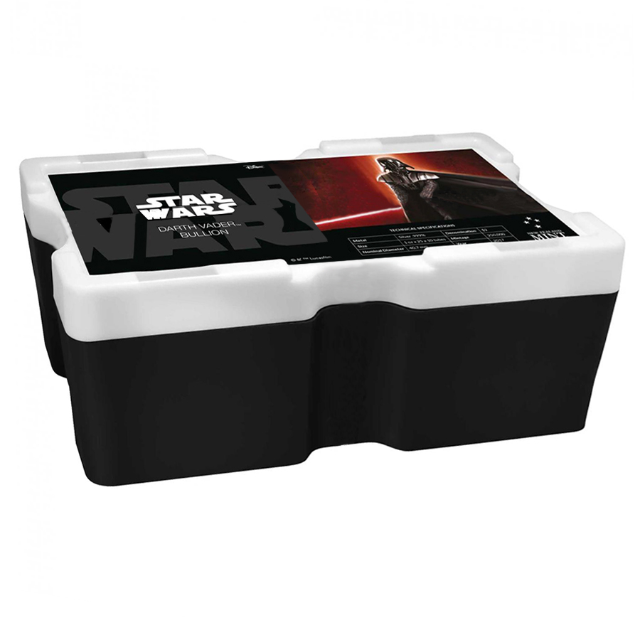 Empty Black Monster Box For Silver Star Wars Darth Vader