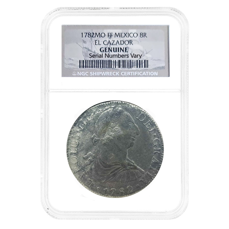 1782 Mexico Spanish Colony 8 Reales Silver Coin NGC Genuine