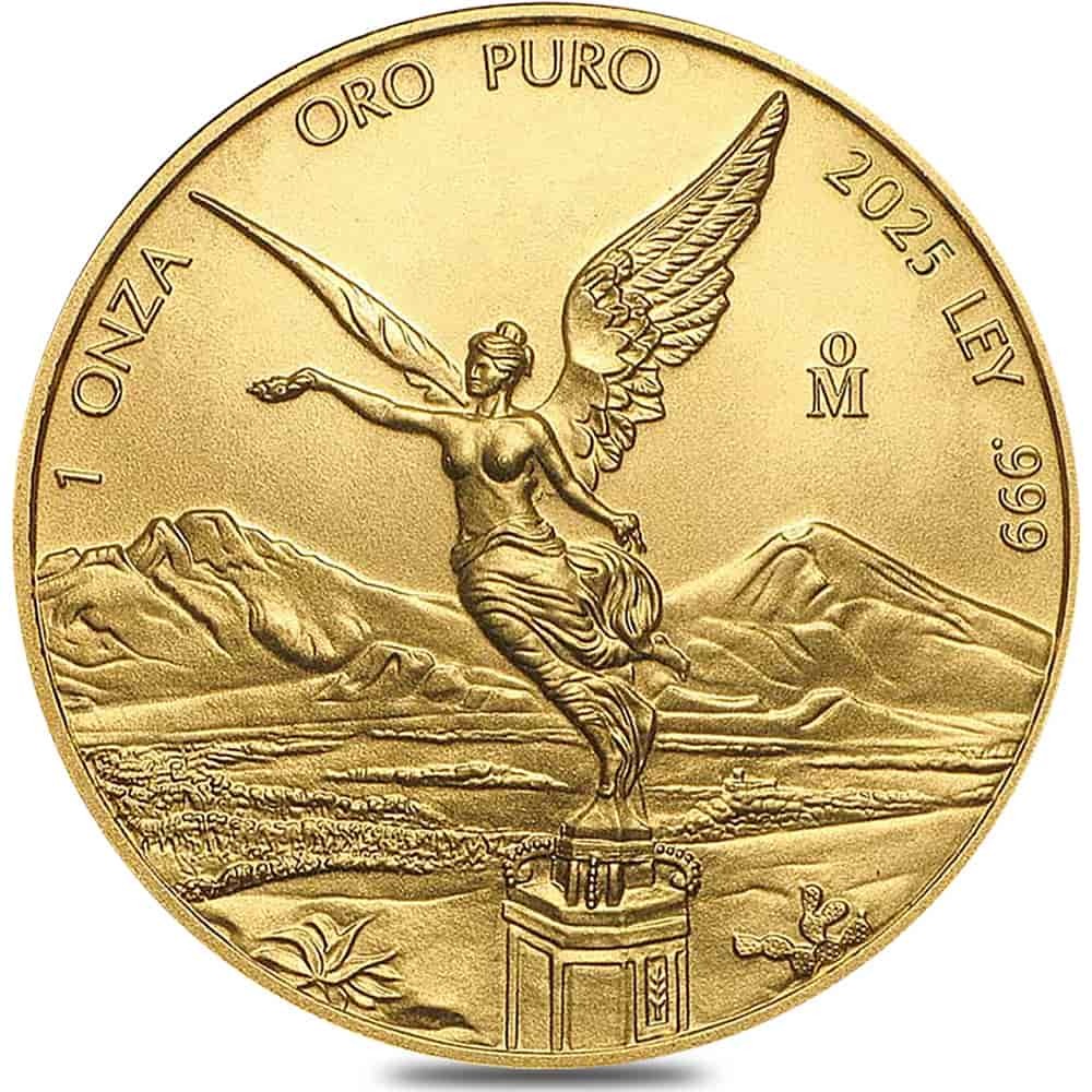2025 1 oz Mexican Libertad Gold Coin BU (Mexican Mint)