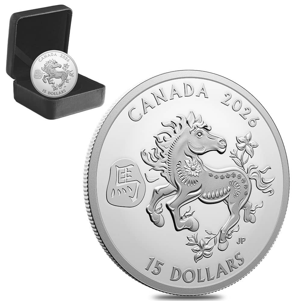2026 Canada 1 oz Silver Lunar Year of the Horse Coin