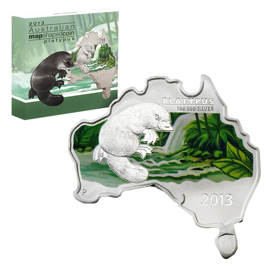 2013 1 oz Australian Silver Platypus | Bullion Exchanges