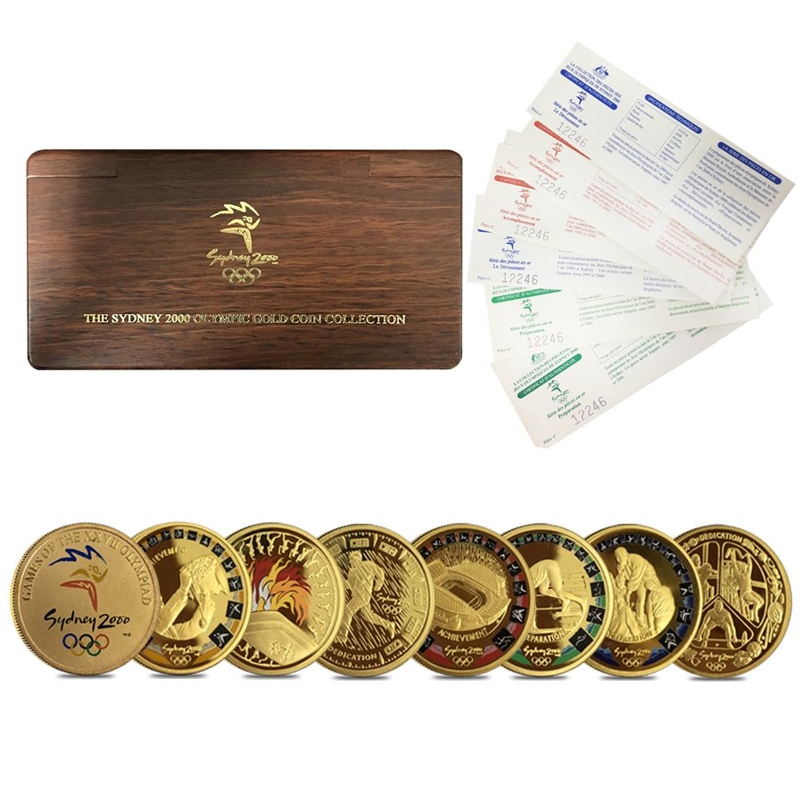 2000 Australian Sydney Olympics Gold Set | Bullion Exchanges