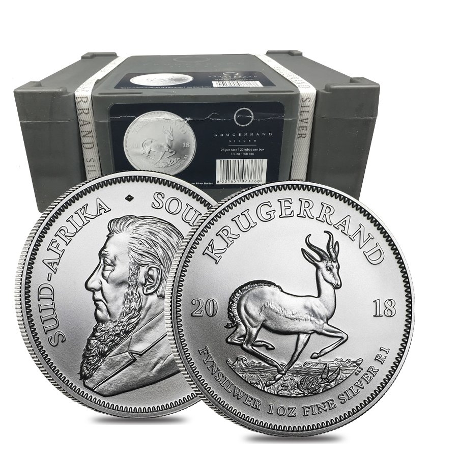 Monster Box - 2018 1 oz Silver Krugerrand | Bullion Exchanges