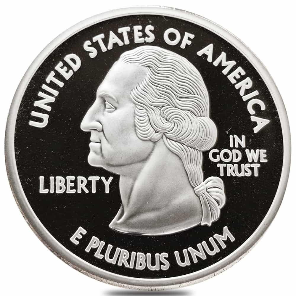 Quarter Pound Giant Silver 50 States Proof Commemorative