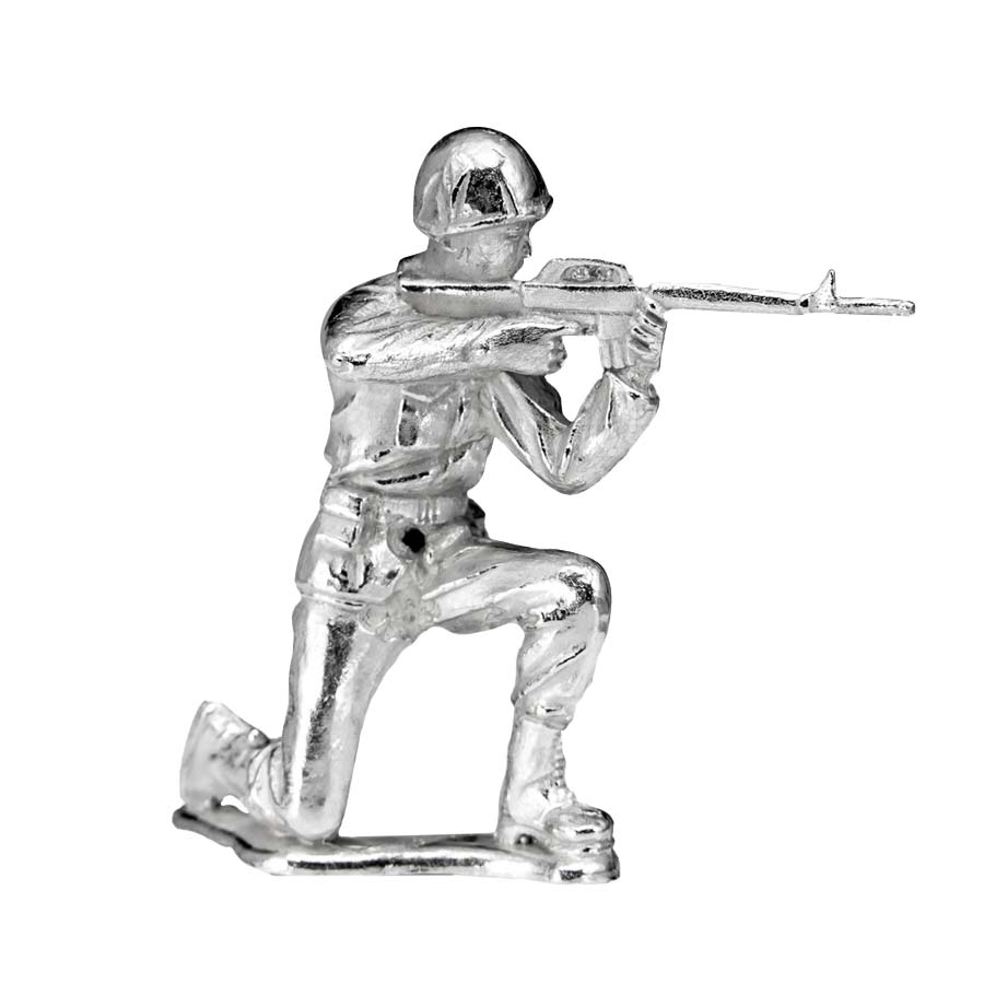 1 oz Rifleman Silver Soldier .999 Fine w/Bag