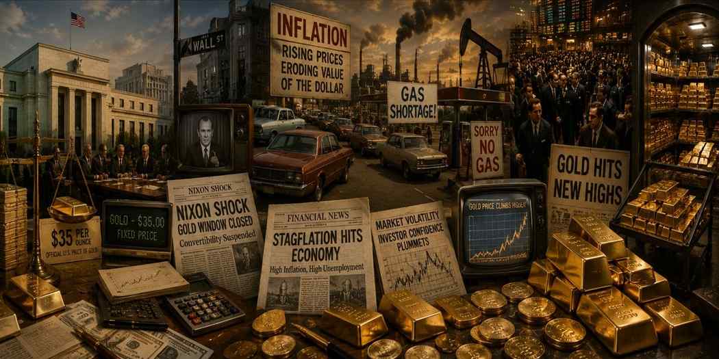 Gold in the 1970s and the Historic 1980 Price Surge Peak