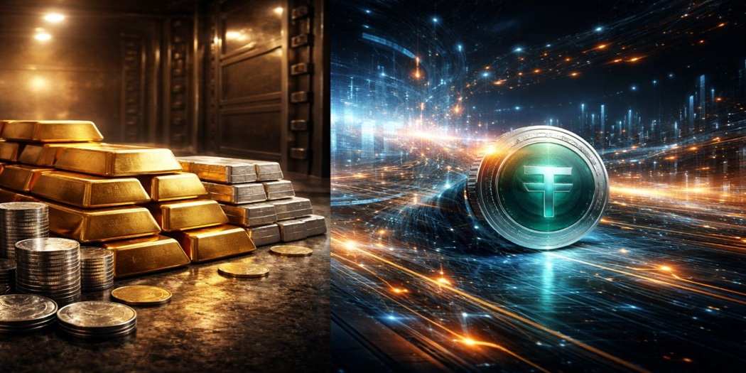 Gold vs Tether: How Markets Are Redefining Safe Havens