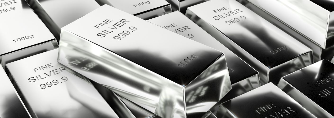 Stack Of Silver Bars
