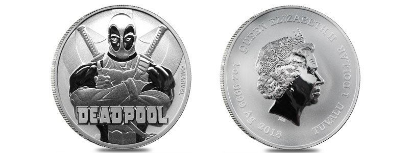 2018 Deadpool Silver Coin